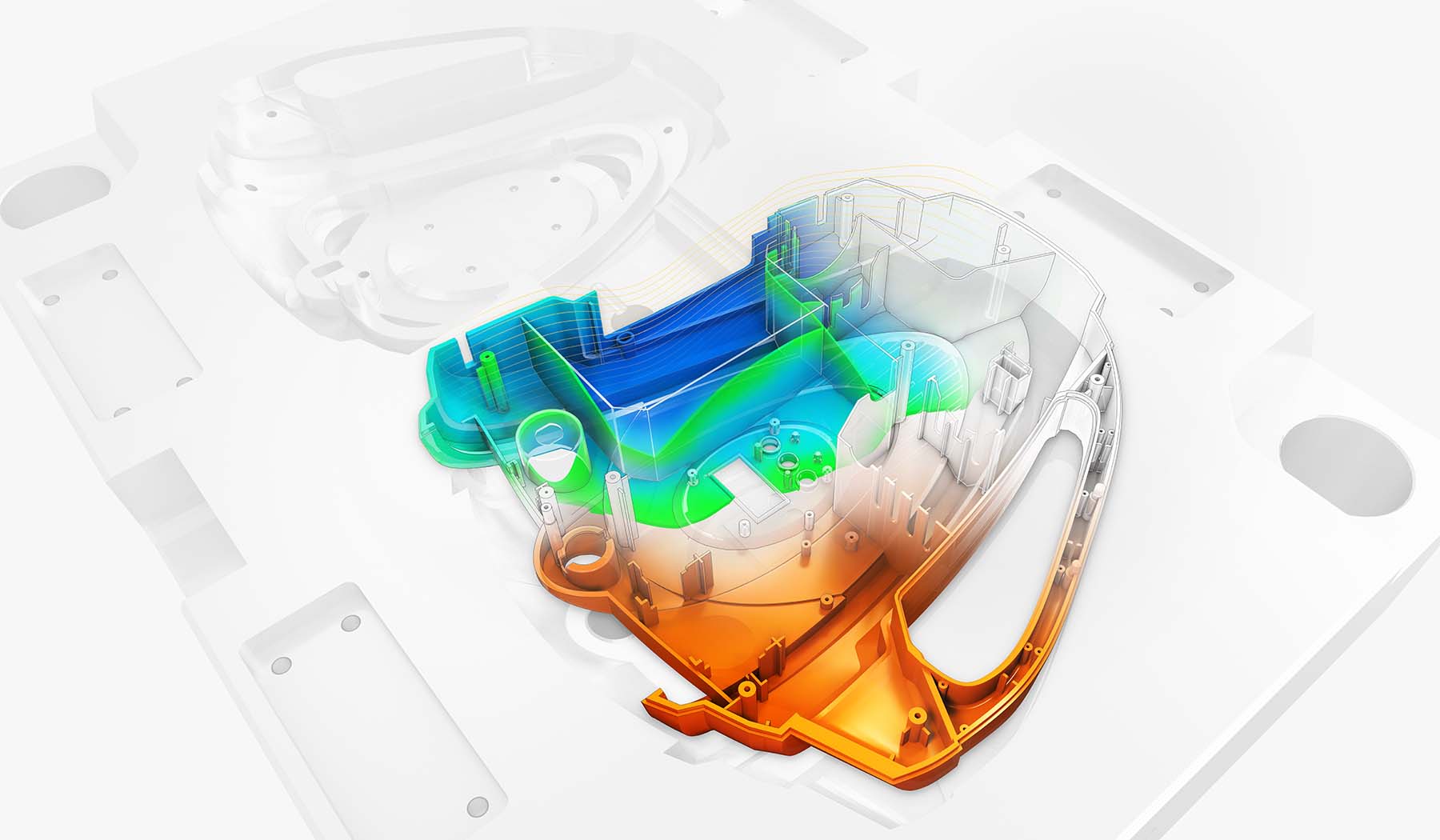 Moldflow | Optimize designs for molded part manufacturability